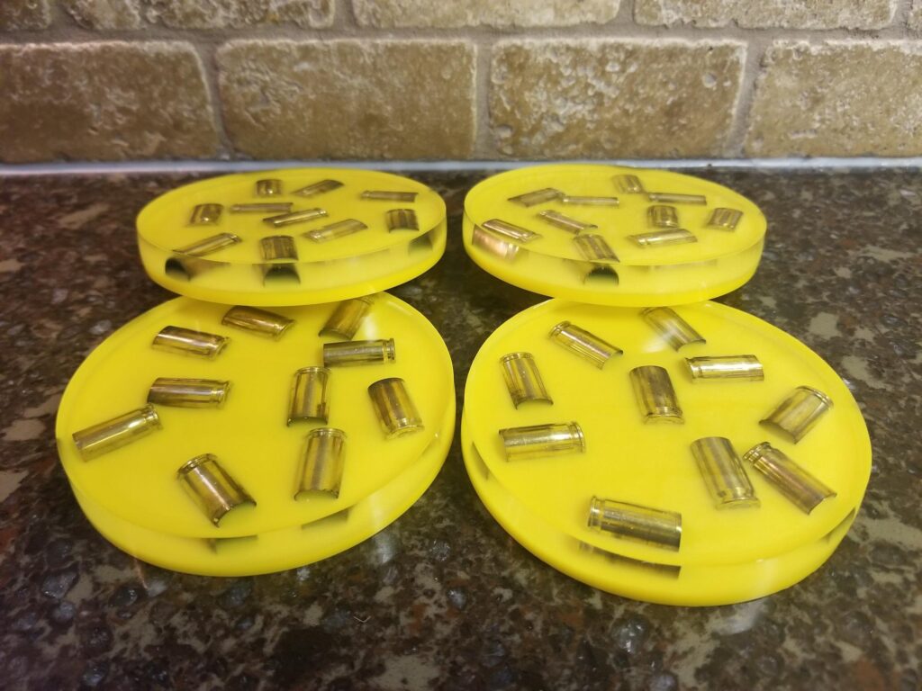 Bullet Casing Coasters - Epoxy Concepts