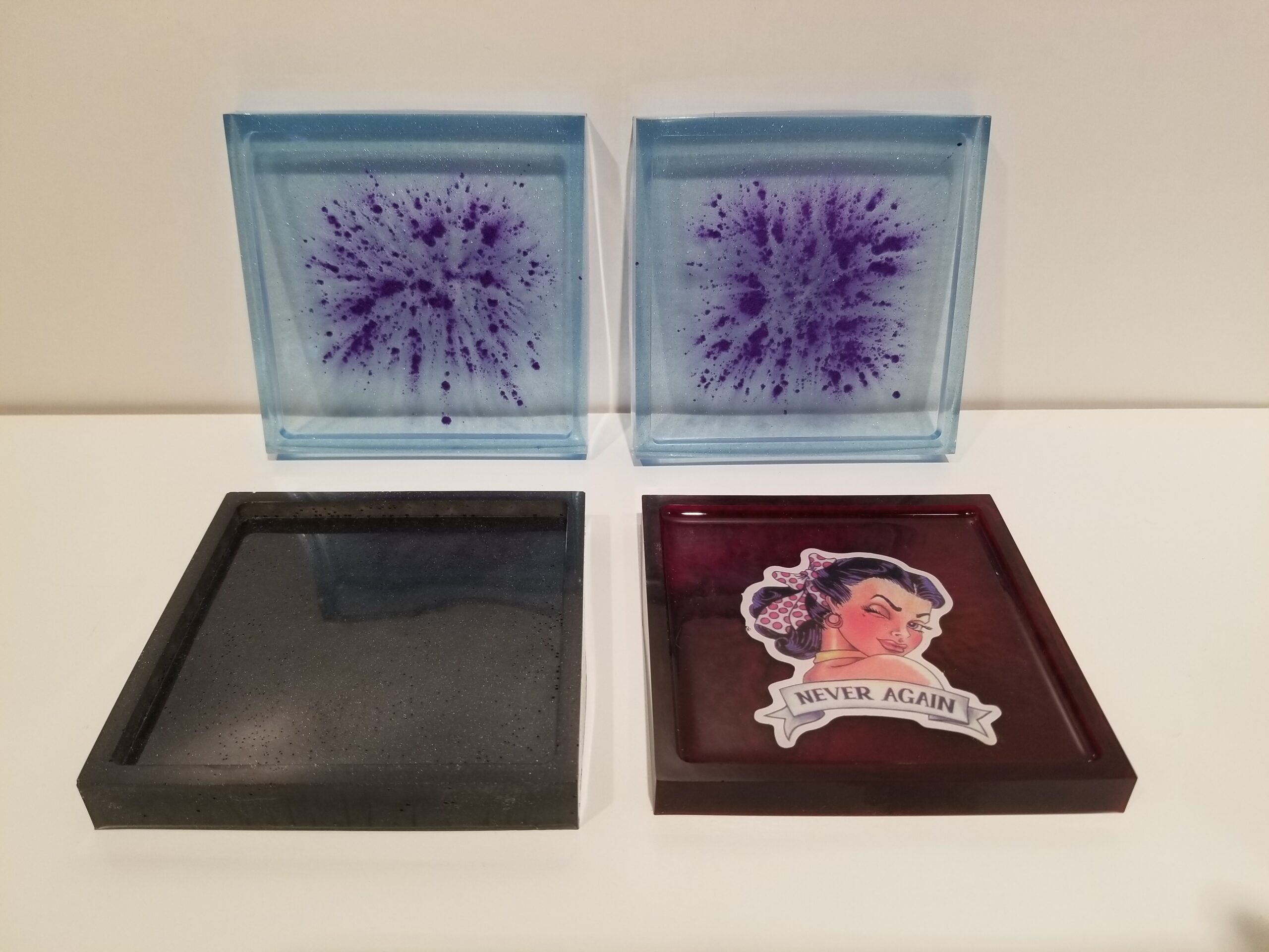 Coasters - Epoxy Concepts | Custom Epoxy & Wood Projects in Calgary